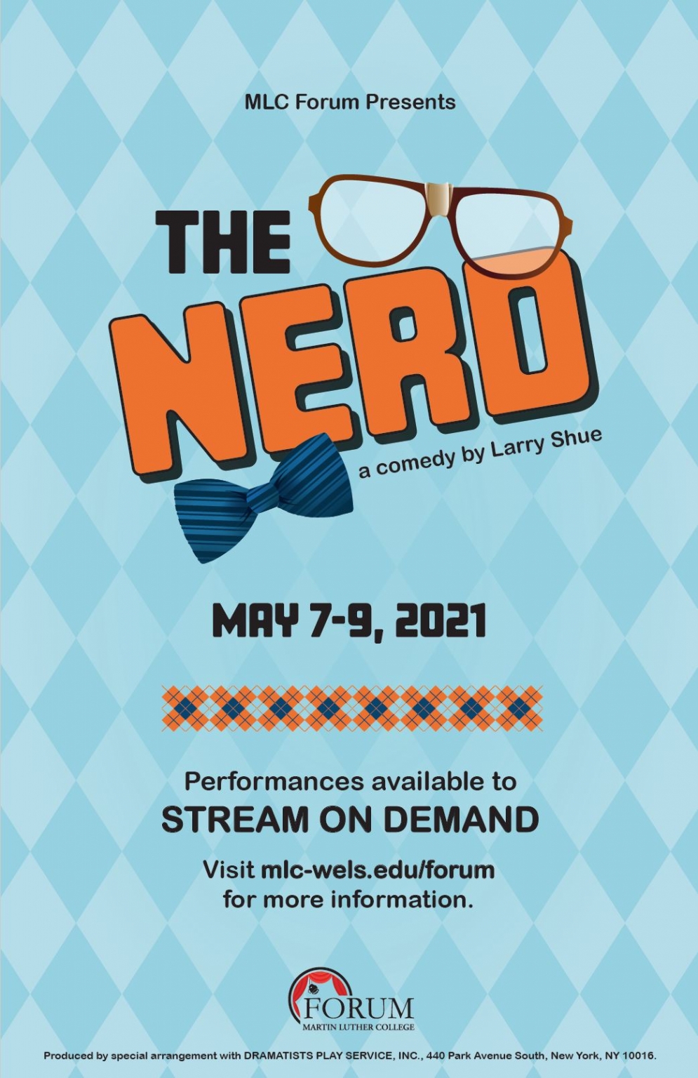 MLC Forum Presents: The Nerd – Martin Luther College