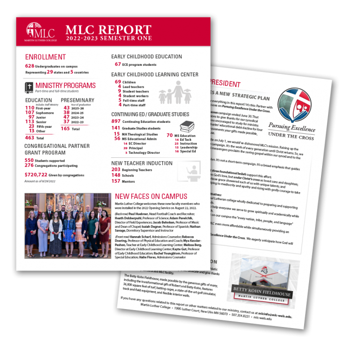 Public Relations – Martin Luther College