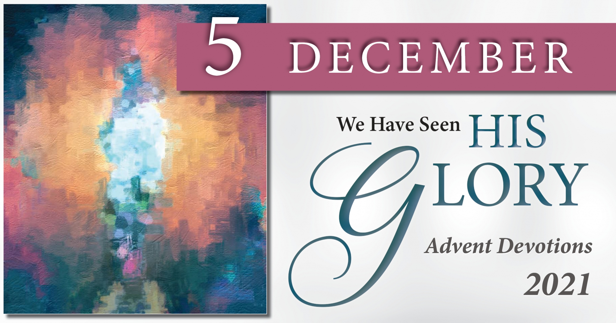 December 5 – The Glory of the Lord Appeared in a Cloud – Publications
